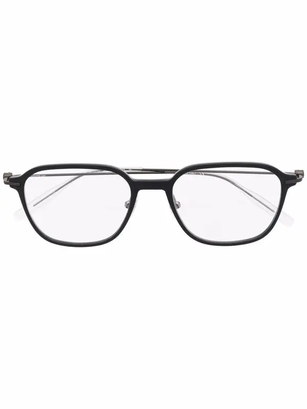 Montblanc Square Frame Eyeglasses - Black