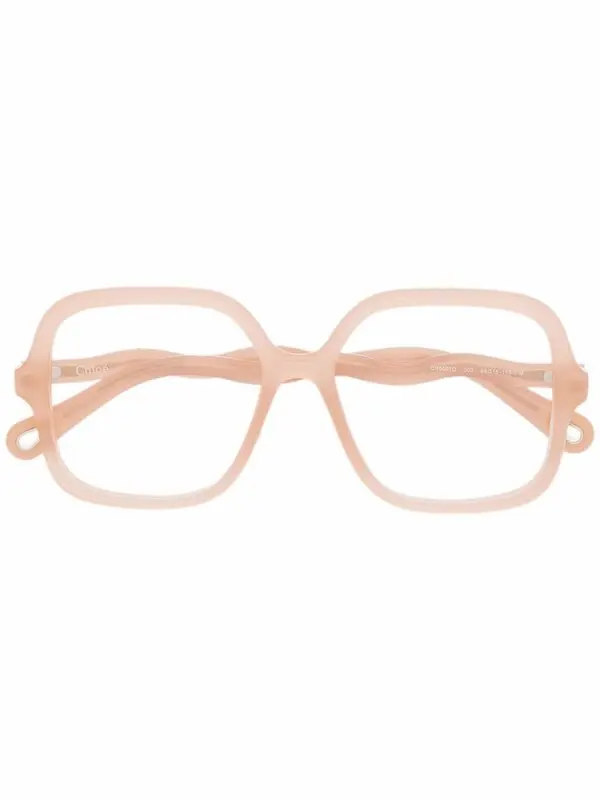 Chloé Oversized-frame Glasses - Neutrals