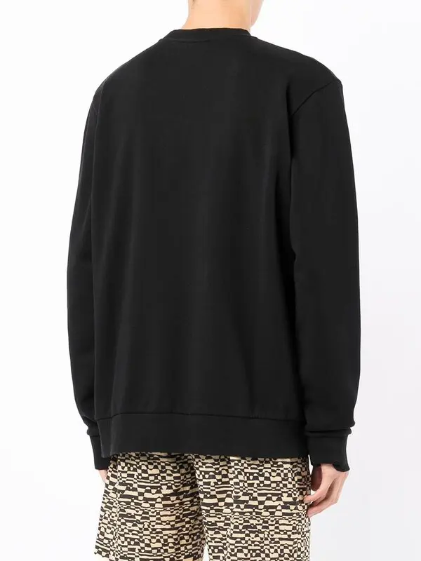 COUNTY OF MILAN Logo Print Cotton Sweatshirt