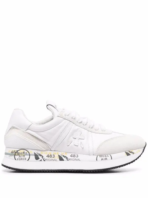 Premiata Conny Lace-up Sneakers - White