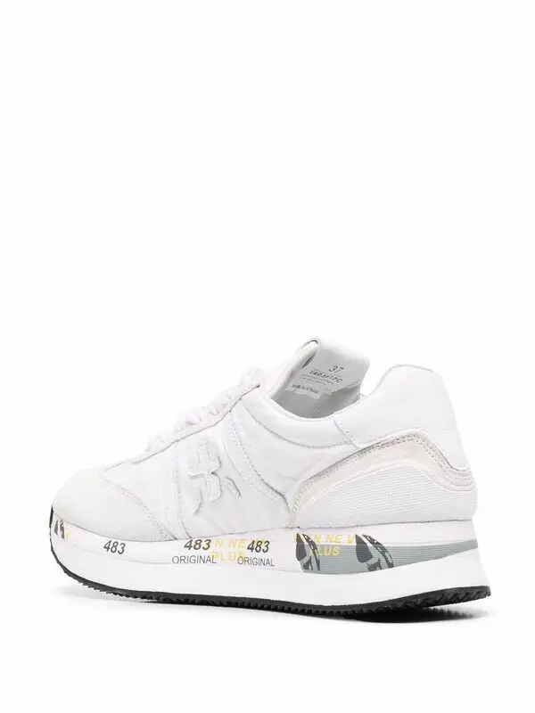 Premiata Conny Lace-up Sneakers - White