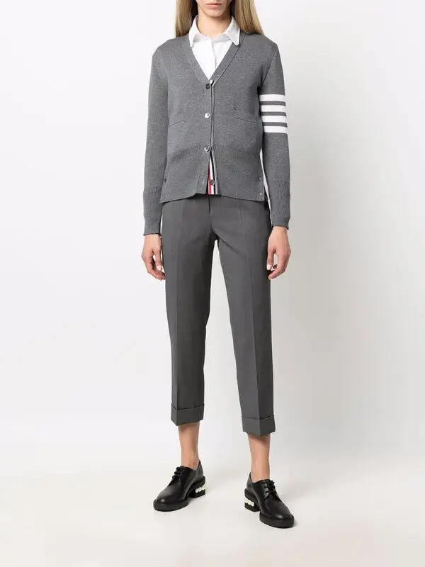 Thom Browne Cropped Trousers - Grey