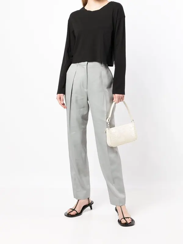 GOODIOUS Tapered-leg Trousers