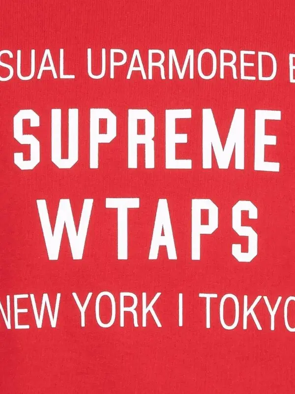 Supreme X Wtaps Crew Neck Sweatshirt