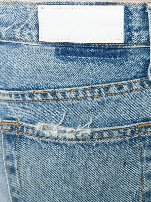 RE/DONE Straight Leg Jeans - Blue