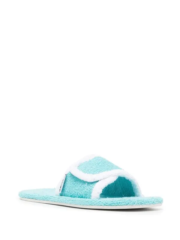 Senso Iris Towelling Slides - Blue