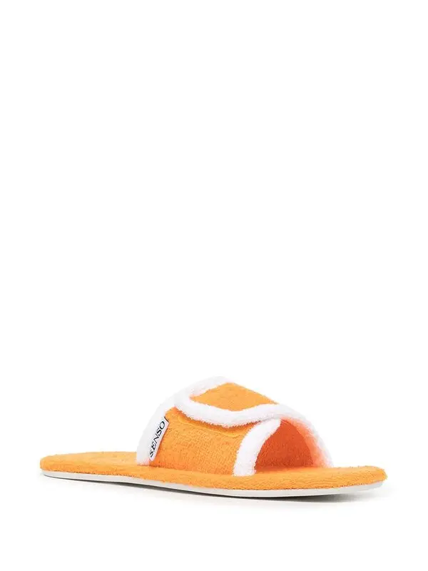 Senso Iris Towelling Sandals - Orange