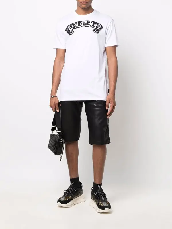Philipp Plein Rhinestone-embellished T-shirt - White
