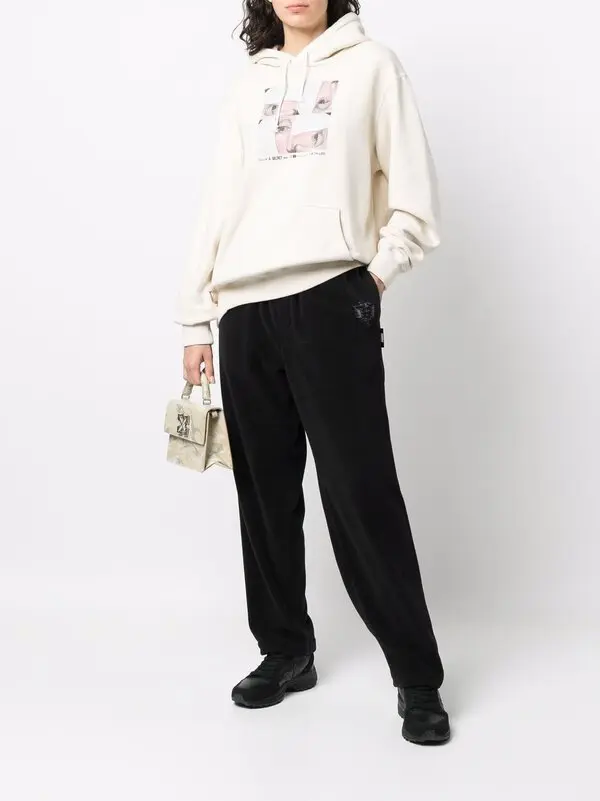 Undercover X Evangelion Manga-embroidery Track Pants