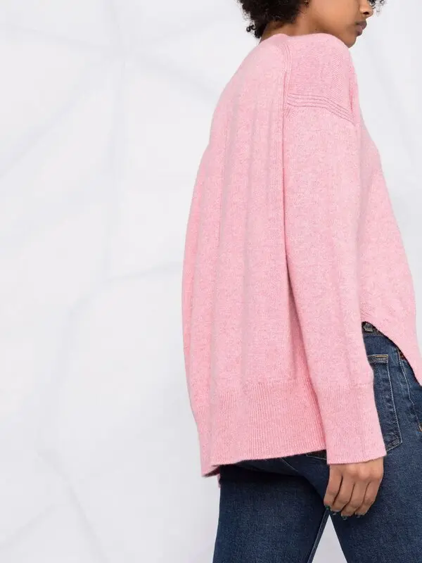 BARRIE Iconic Cashmere Pullover - Pink
