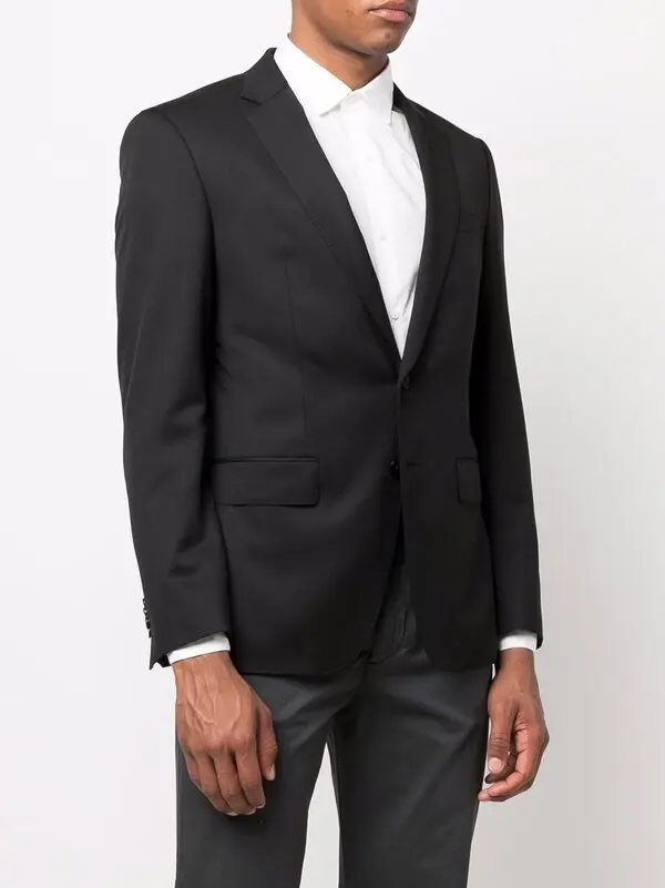 BOSS Single-breasted Virgin Wool Blazer