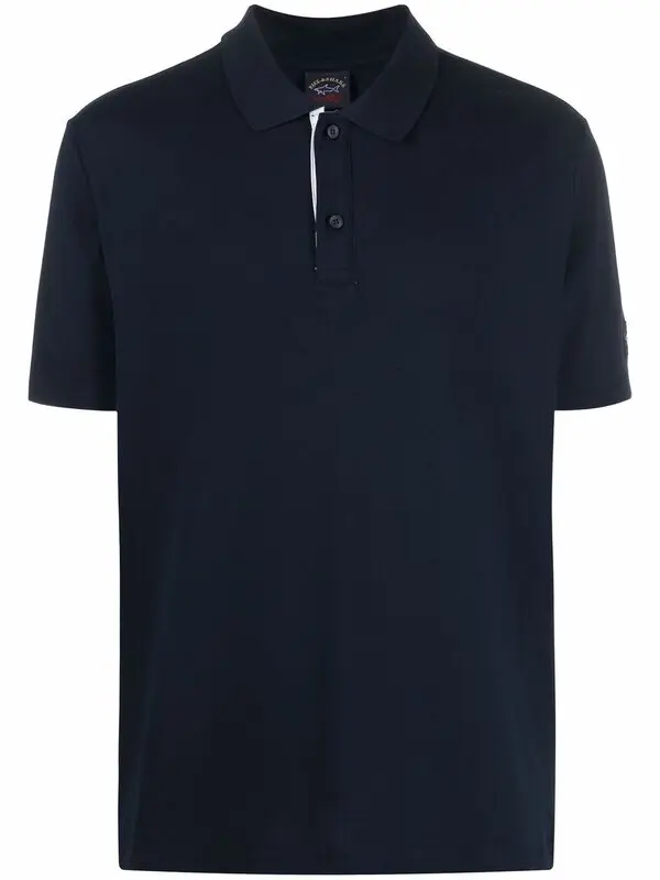 Paul & Shark Logo-print Short-sleeved Polo Shirt