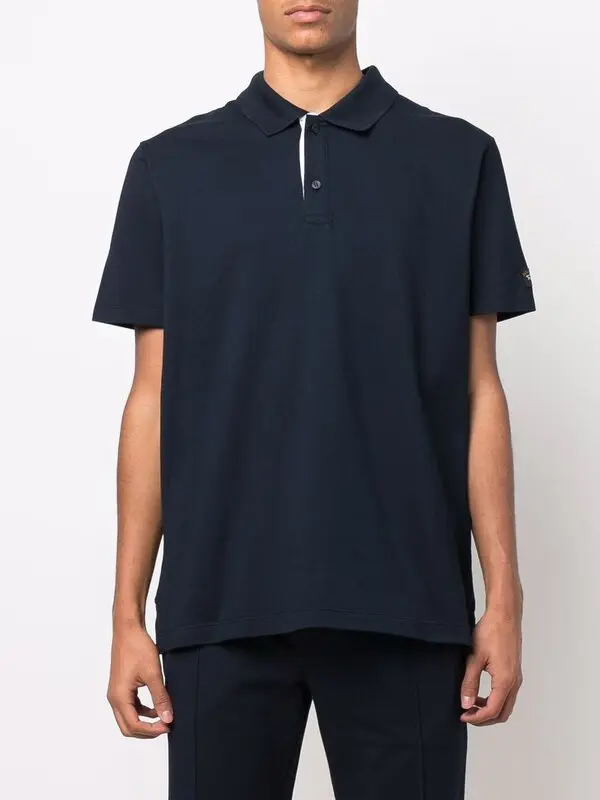Paul & Shark Logo-print Short-sleeved Polo Shirt