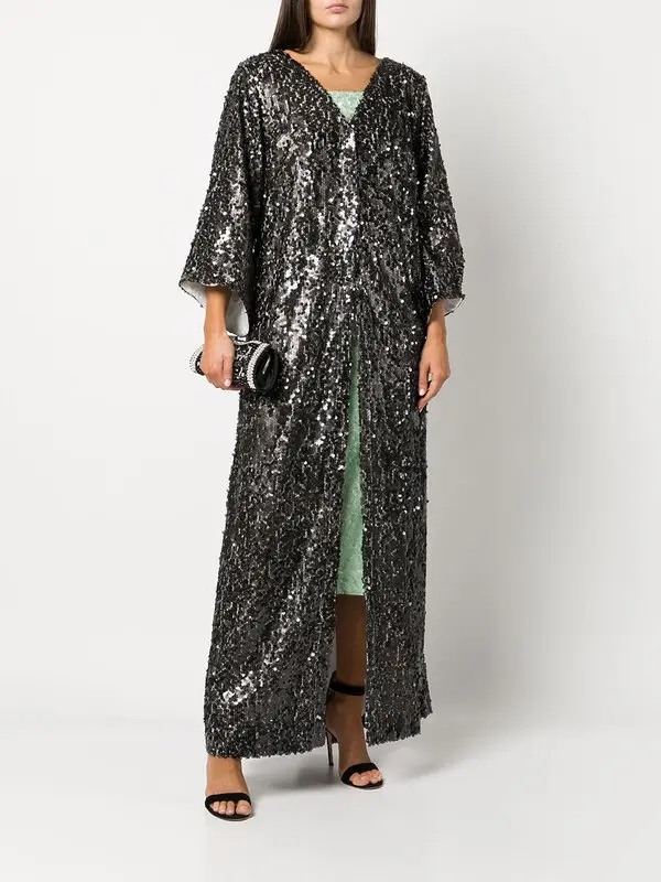 BARUNI Embellished Maxi Dress