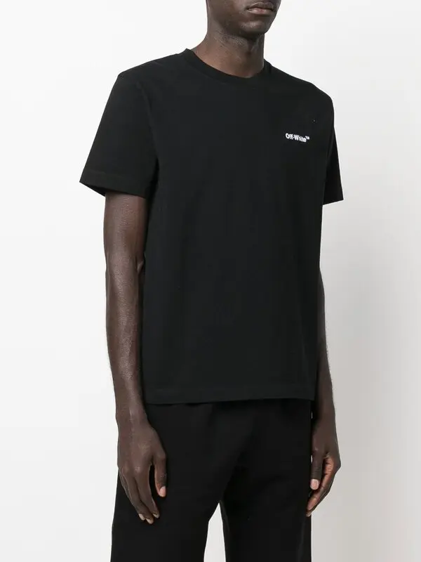 Off-White Helvetica Short-sleeve T-shirt - Black