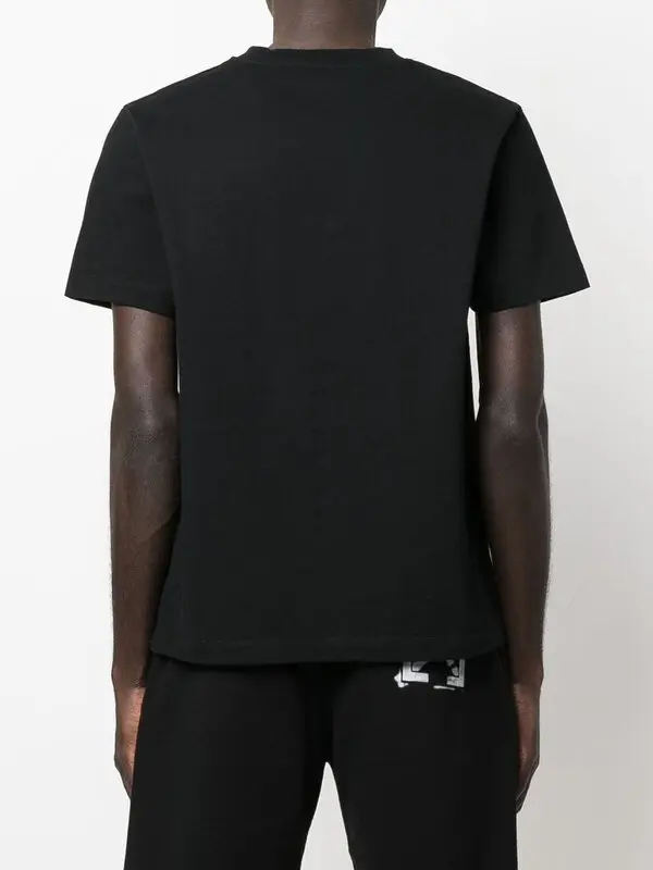 Off-White Helvetica Short-sleeve T-shirt - Black