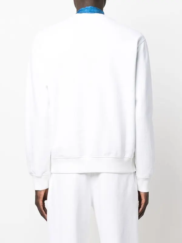 Off-White Helvetica Crew-neck Sweatshirt