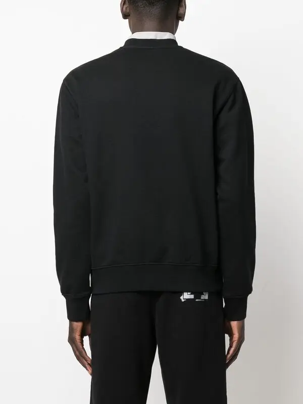 Off-White Helvetica Logo-print Sweatshirt