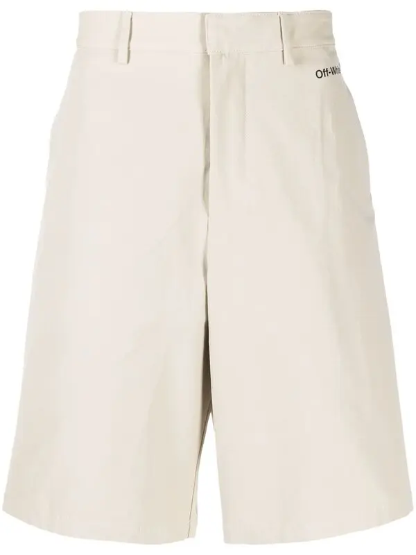Off-White Arrows-print Bermuda Shorts