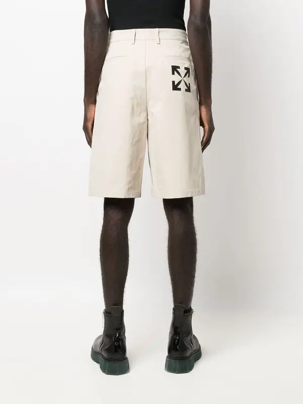 Off-White Arrows-print Bermuda Shorts