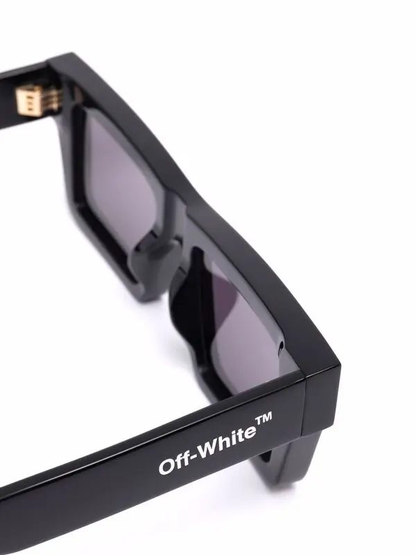 Off-White Nassau Rectangular-frame Sunglasses
