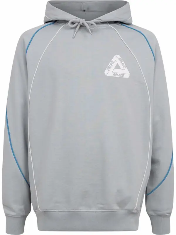 PALACE Sidewinder Drawstring Hoodie - Grey