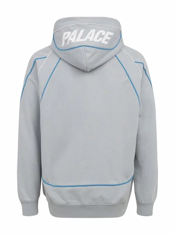 PALACE Sidewinder Drawstring Hoodie - Grey