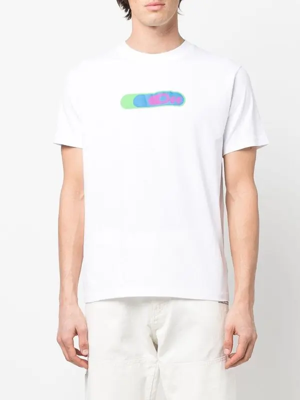 Off-White Weed Hands Off Logo-print T-shirt