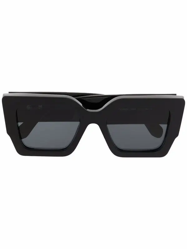 Off-White Catalina Square-Frame Sunglasses - Black | Editorialist