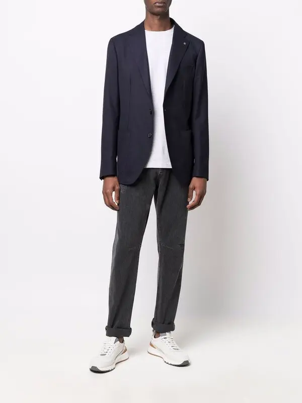 Tagliatore Single-breasted Virgin-wool Blazer