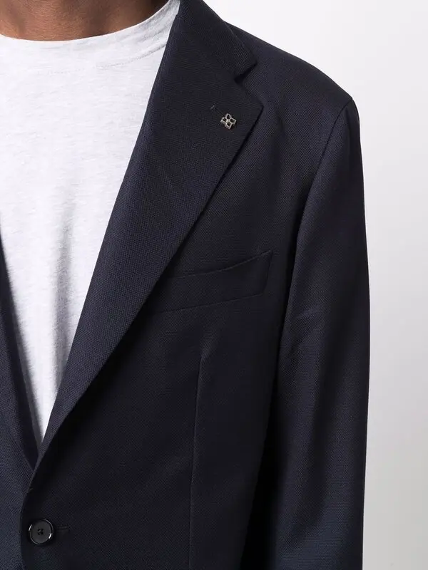 Tagliatore Single-breasted Virgin-wool Blazer