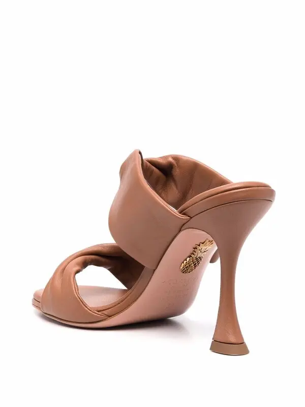 AQUAZZURA Twist 95mm Mules