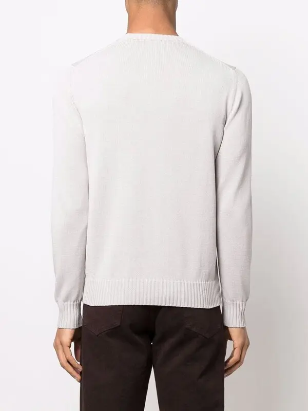 DRUMOHR Round-neck Jumper - Grey