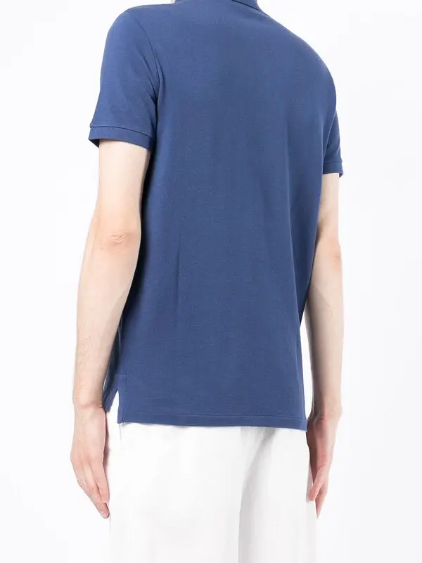 Polo Ralph Lauren Embroidered Logo Polo Shirt - Blue
