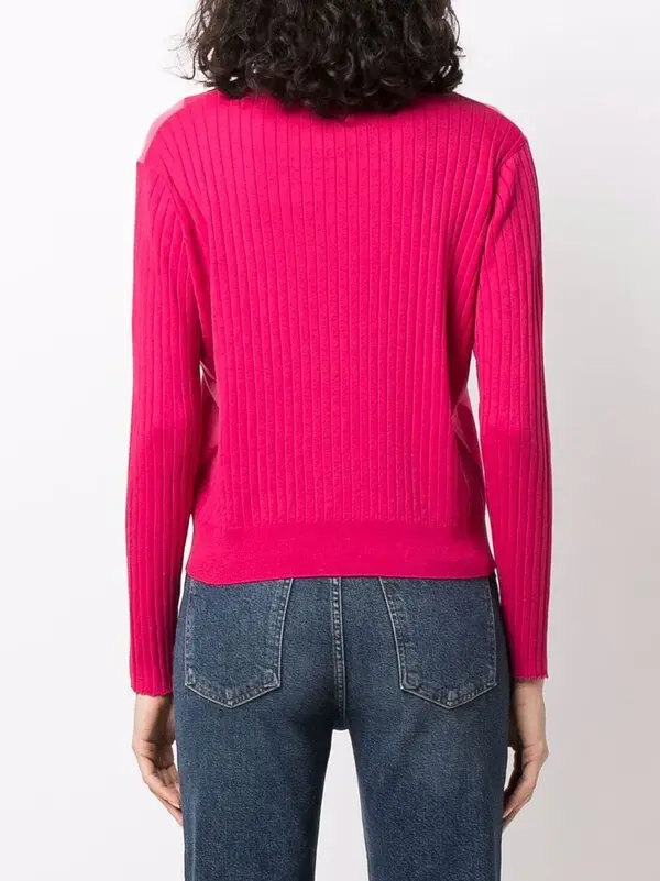 BALLANTYNE Argyle-intarsia Knitted Jumper