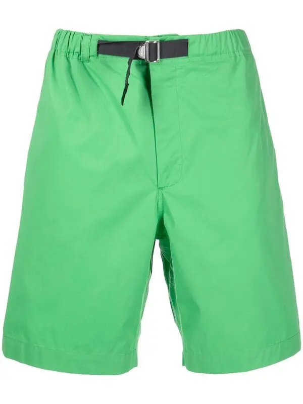 Kenzo Belted Logo Patch Shorts