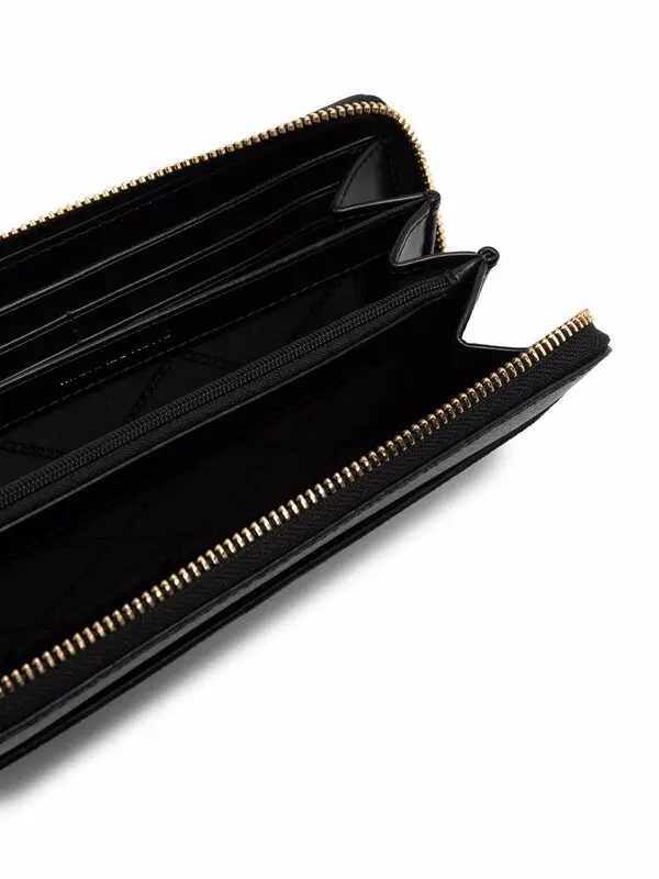 Michael Kors Logo-plaque Zip-up Wallet