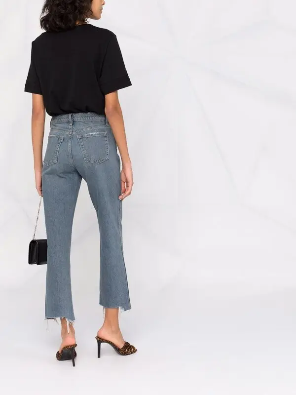 3x1 Raw-hem Straight-leg Jeans