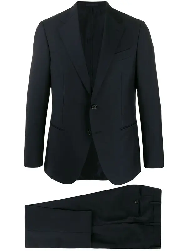 Caruso Two Piece Slim-fit Suit