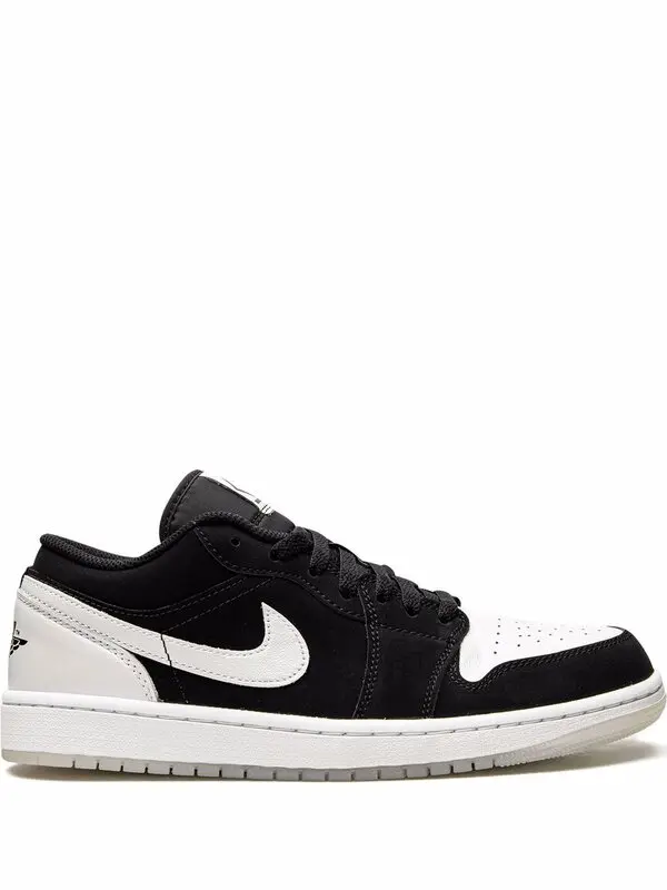 JORDAN Air 1 Low Diamond Sneakers - Black