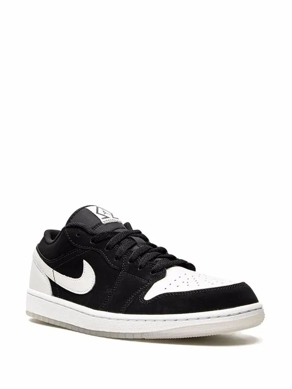 JORDAN Air 1 Low Diamond Sneakers - Black