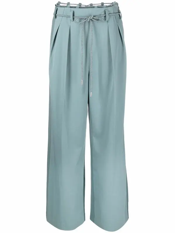 Andersson Bell Rope Detailing Cropped Trousers