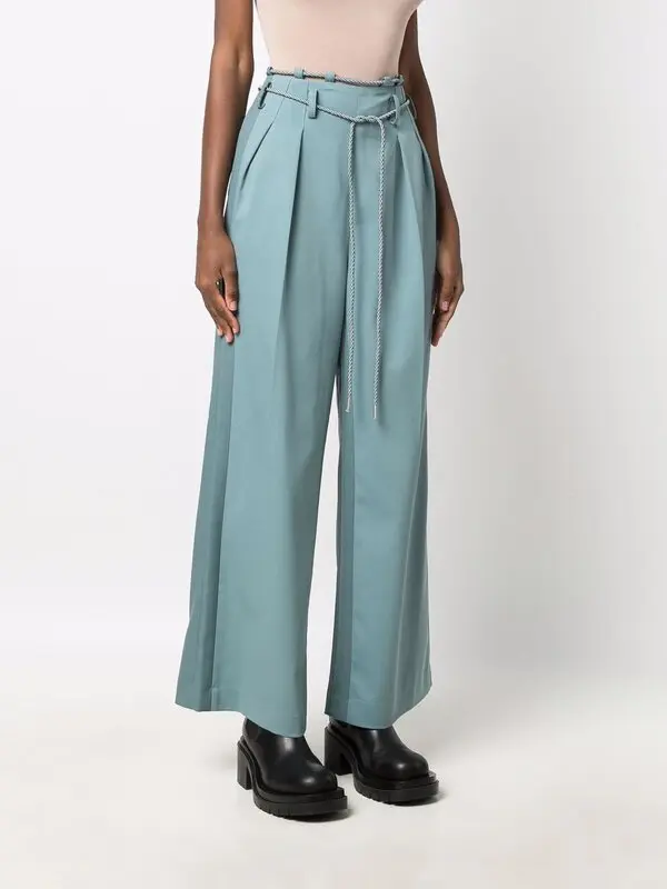 Andersson Bell Rope Detailing Cropped Trousers