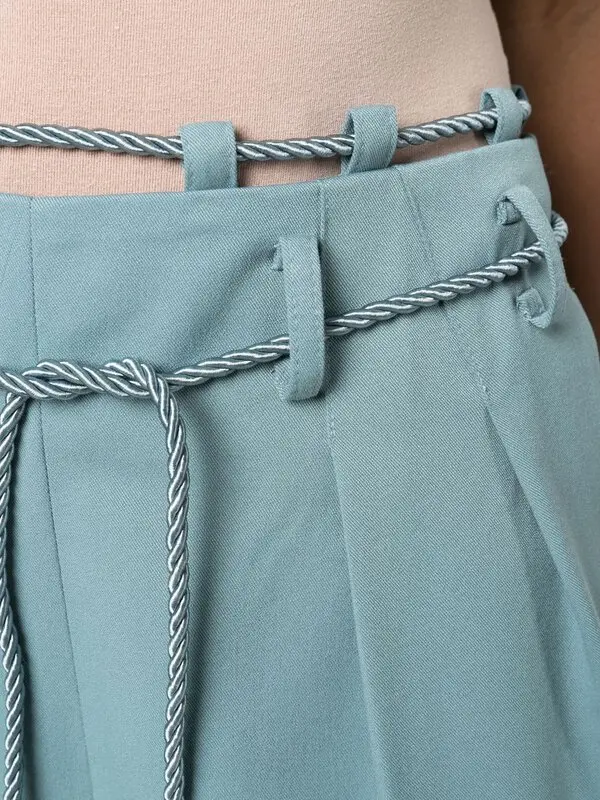 Andersson Bell Rope Detailing Cropped Trousers