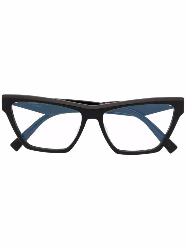 Saint Laurent Wayfarer-frame Glasses - Black