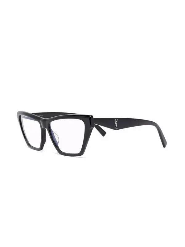 Saint Laurent Wayfarer-frame Glasses - Black