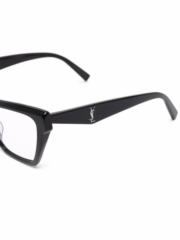 Saint Laurent Wayfarer-frame Glasses - Black