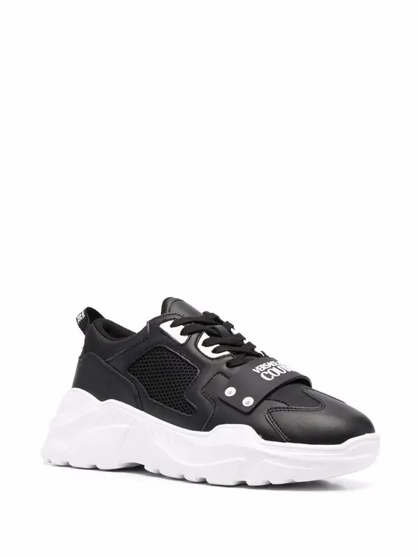 Versace Panelled Chunky Sneakers