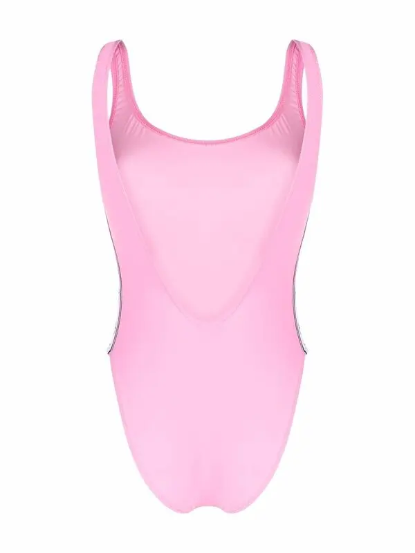 CHIARA FERRAGNI Logo-tape Open-back Swimsuit