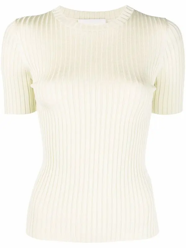 Nanushka Ribbed Knit T-shirt
